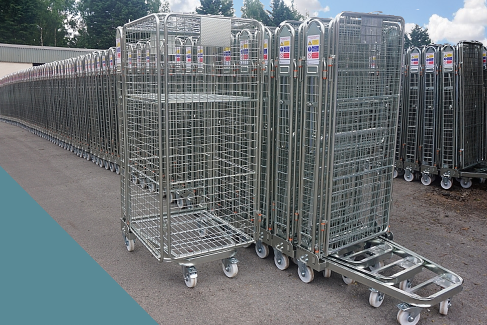 Industrial Solutions: Roll Cages & Wheeled Racks - Heartbeat